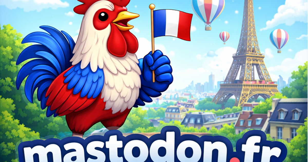 Mastodon.fr – Mastodon France: Réseau social libre et francophone